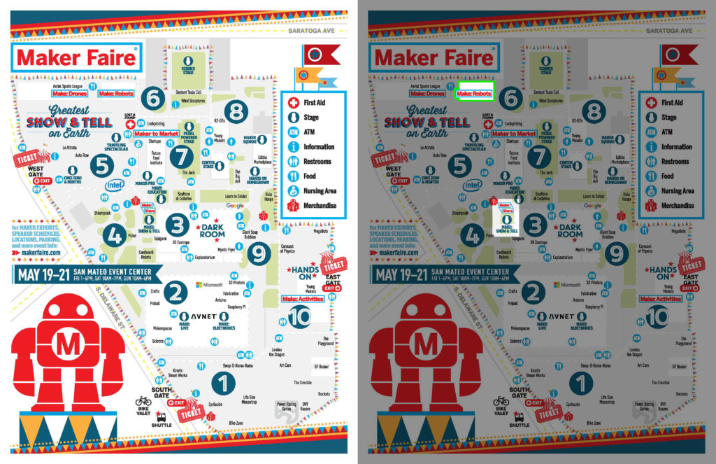 Maker Faire Bay Area 2017: PlotterBot and Vacuum Former | PlotterBot